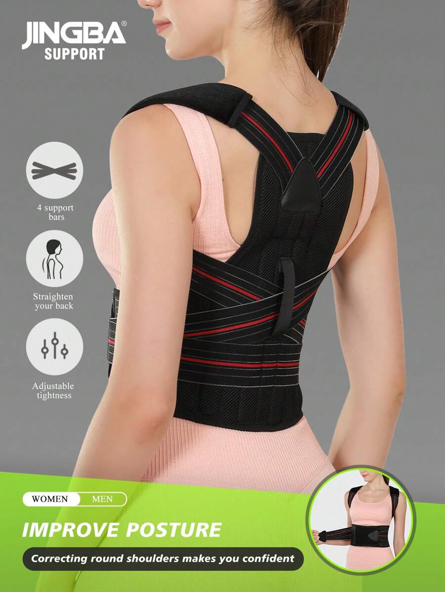 JINGBA SUPPORT (BUY A SIZE UP)Adjustable Back Brace Wasit Support ...