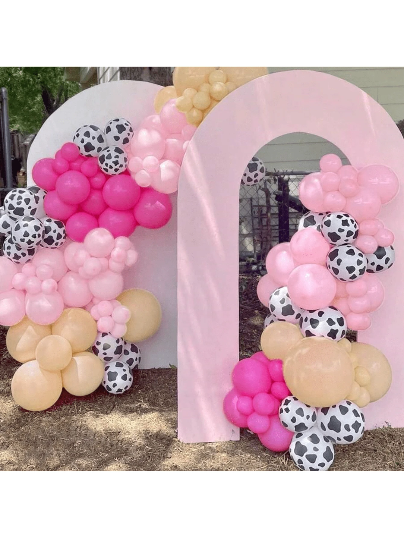 Cow Print Balloon Arch, Farm Cow Theme Balloon Garland Kit, Perfect For ...