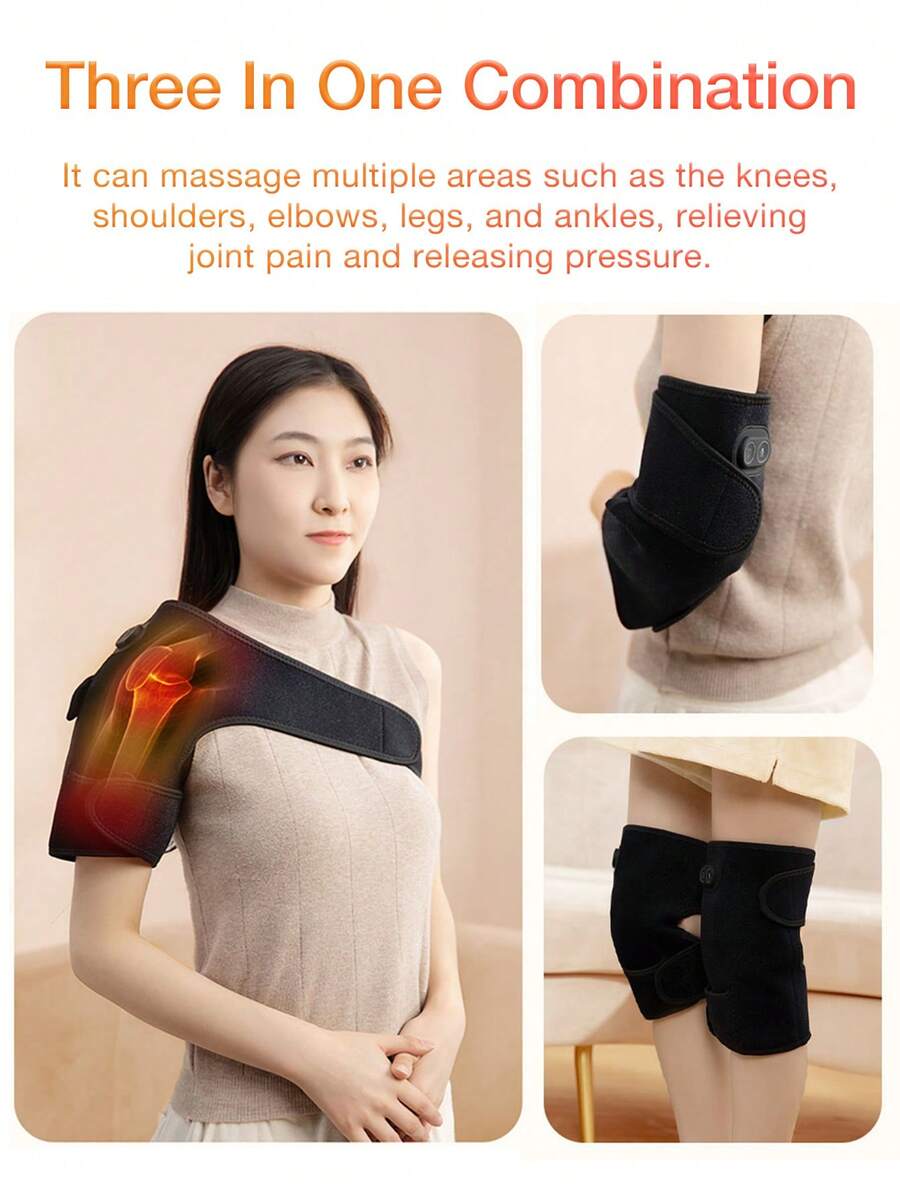 Electric Knee Pads - Soothing Vibration Massage For Instant Comfort ...