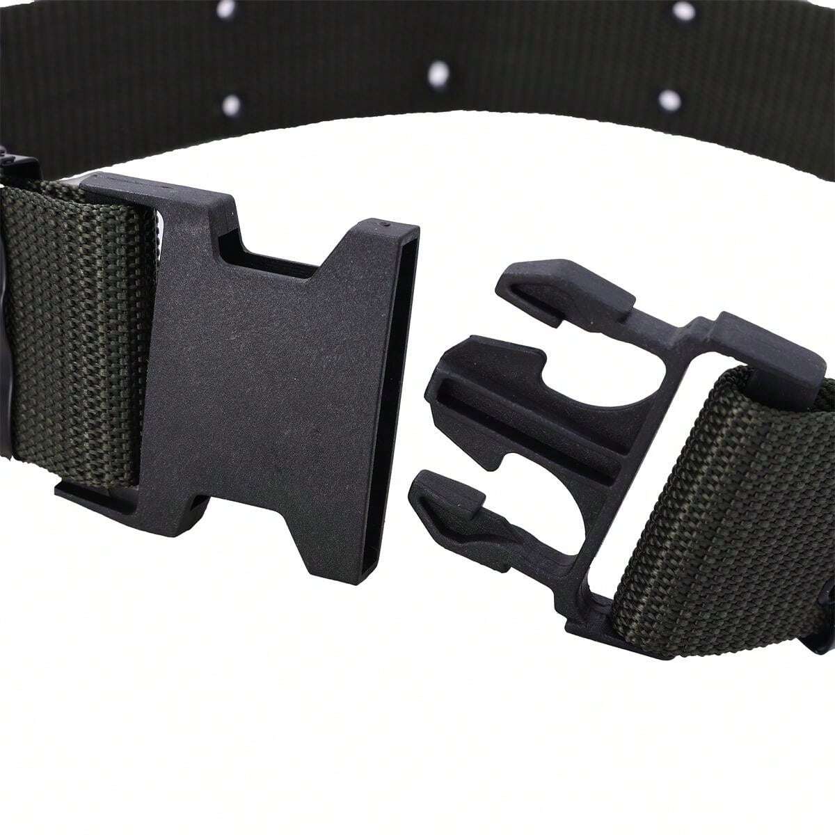 Tactical Belt Nylon Automatic Buckle Adjustable Heavy-Duty Quick ...