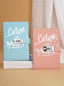 1pc Vintage Design Cover Notebook | SHEIN USA