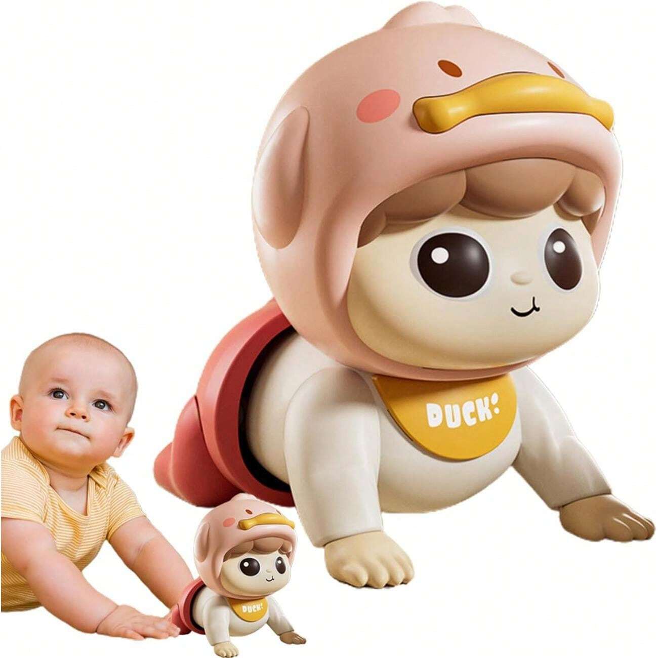 Los juguetes para bebés se utilizan para aprender a gatear, practicar ...