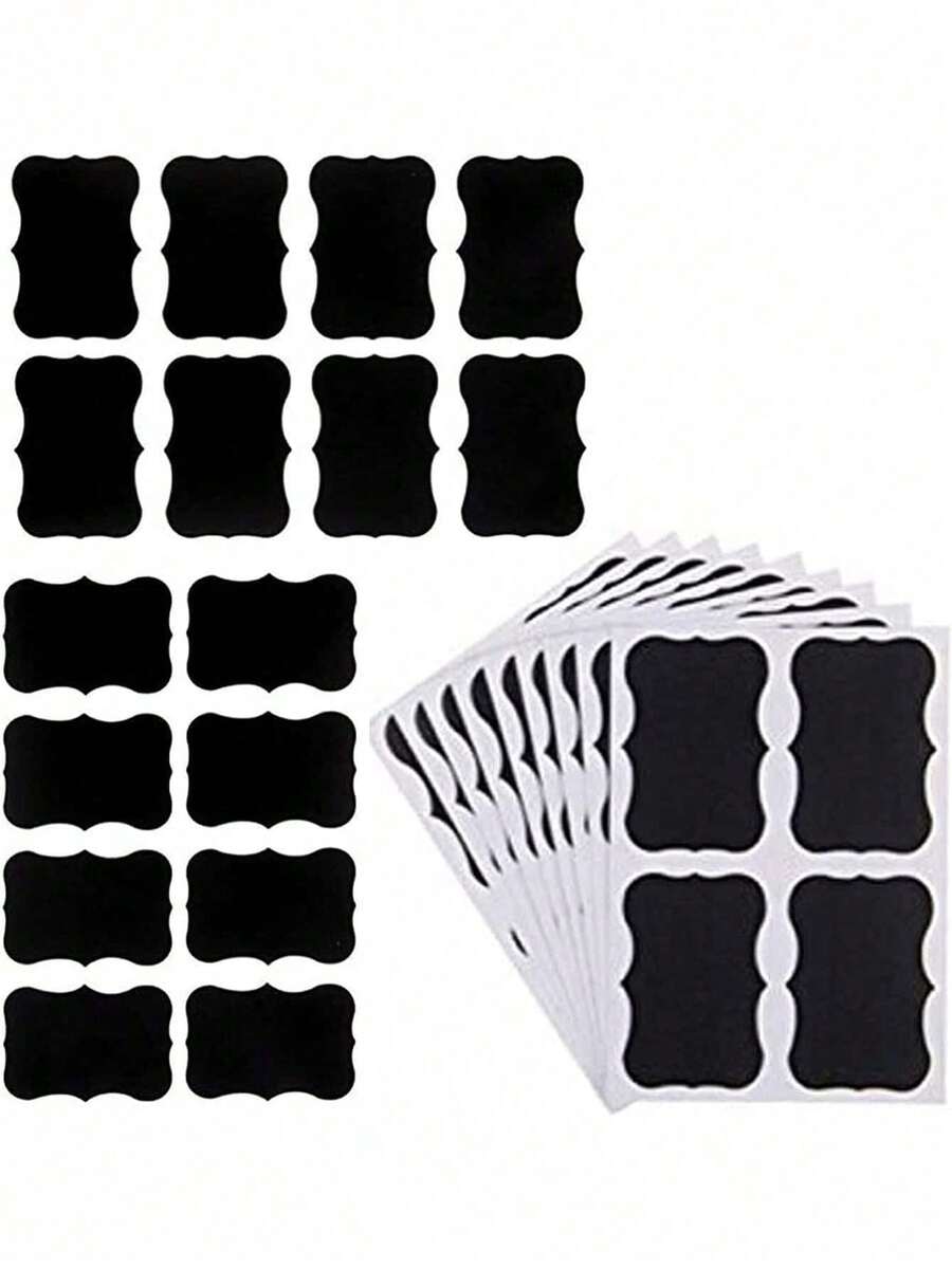 Kitchen Labels - Reusable Labels For 20 Food Storage Containers ...