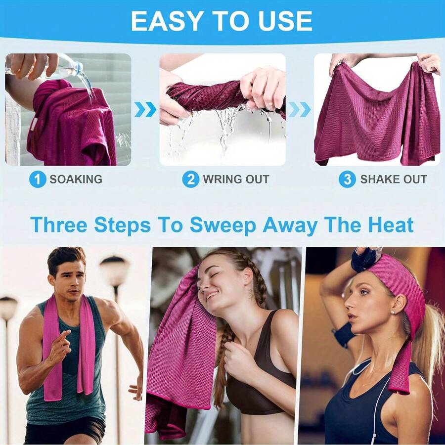 U-Pick Cooling Towels 30*80CM | Breathable Reusable Chilly Ice Towel ...