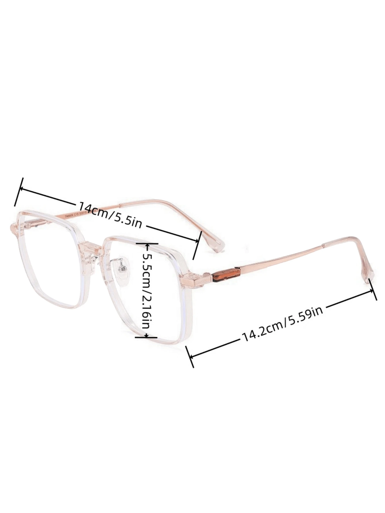 1pc Fashionanti Blue Lightprotective Glasses For Computers And Mobile Phonesall Matchflat