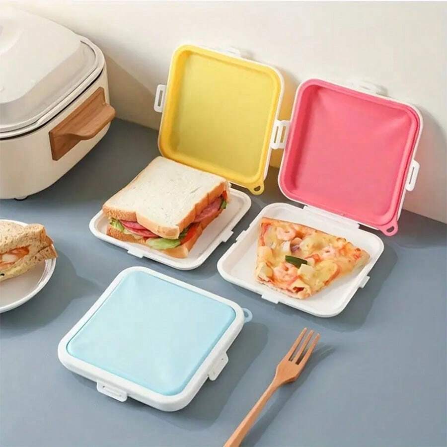 1pc Silicone Hamburger Rack Half Circle Sandwich Storage Rack - High ...
