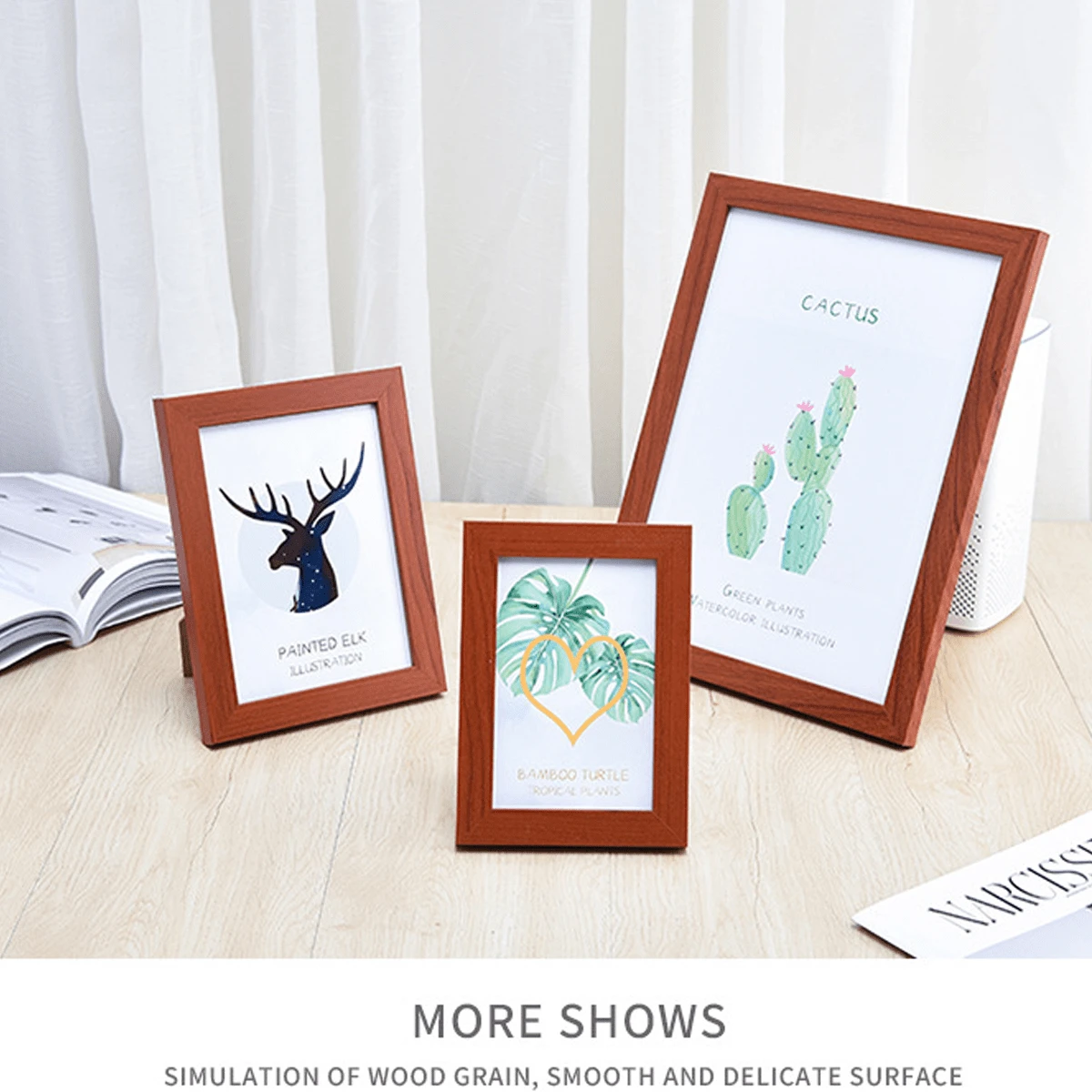 Simple Table Hanging On The Wall Photo Frame 7 Inch Picture Frame Photo ...