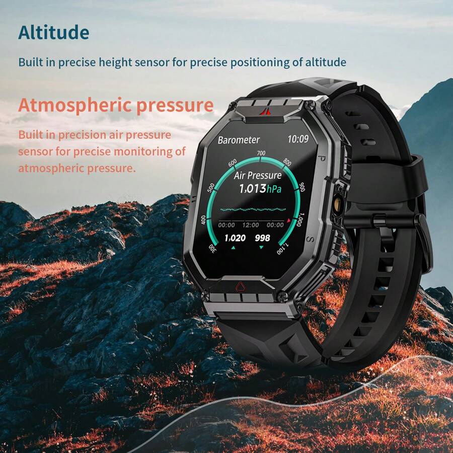 LOKMAT Ocean 3 Pro Sport Smart Watch Rugged Fitness Waterproof ...