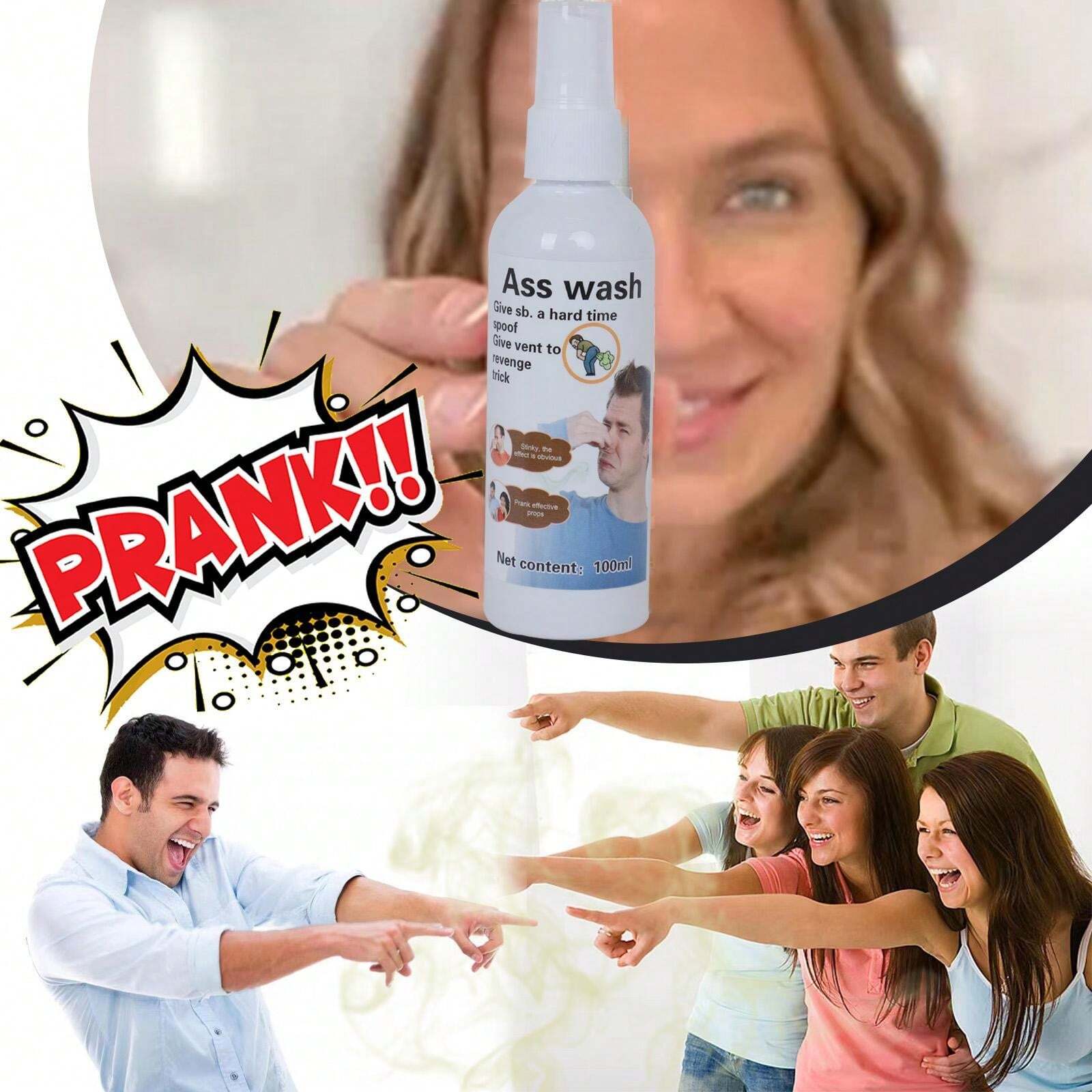 Smelly Fart Spray April Fool's Day Prank Elevator Entertainment Spoof Lasting Smell Poop Smell ...