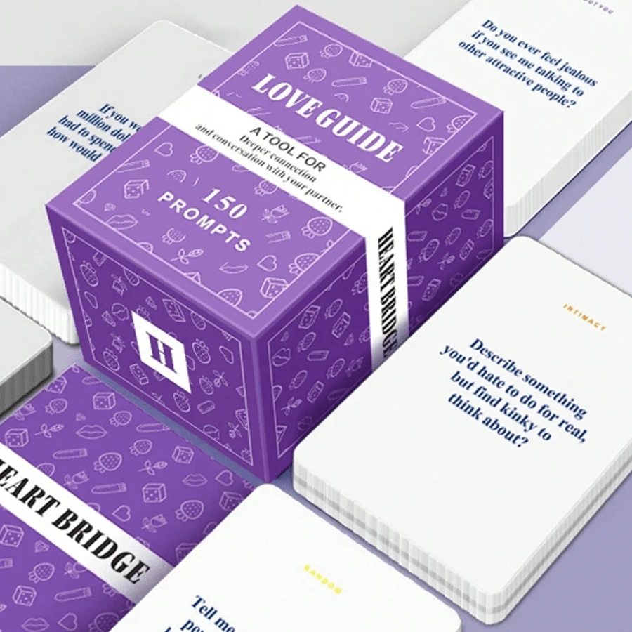 1 peça Jogo de Cartas Guia do Amor com uma linguagem melhor, 150 ...