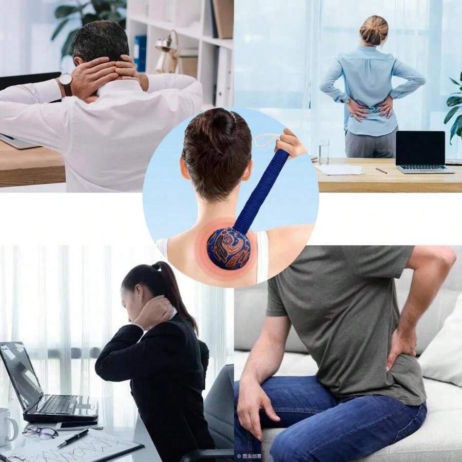 1 Manual Hammer Massager, Full Body Massage Hammer, Back Pain Massage ...