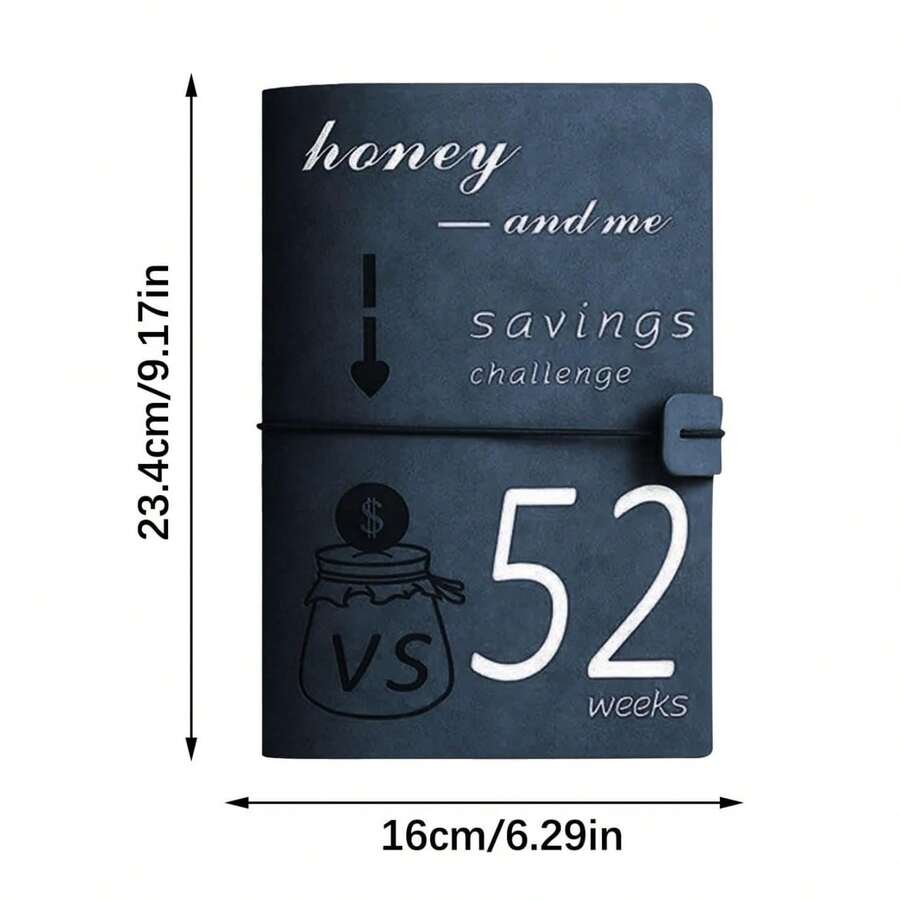 1pc 52-Week Money Saving Challenge Planner - Cash Savings Challenge ...