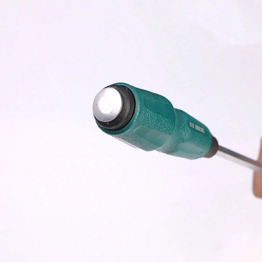 1pc Green Screwdriver Set With Magnetic Phillips & Slotted Screwdrivers ...