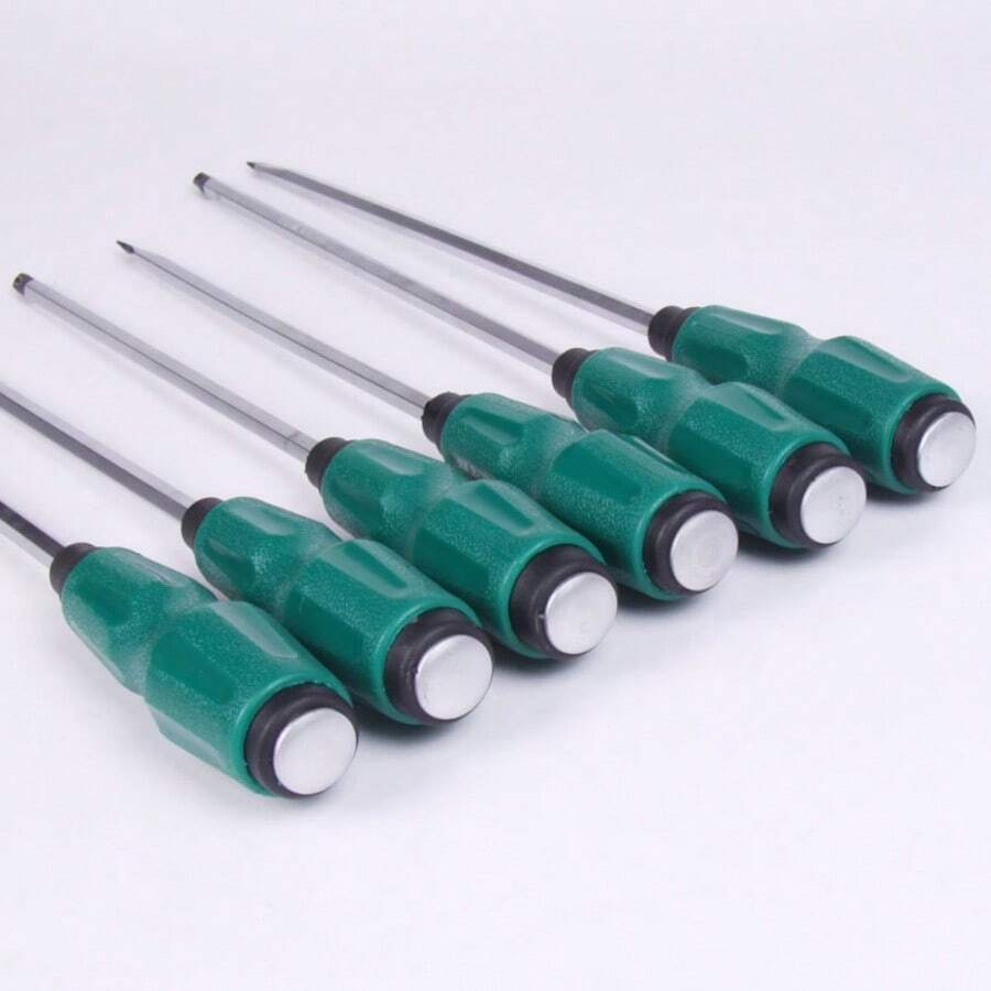 1pc Green Screwdriver Set With Magnetic Phillips & Slotted Screwdrivers ...