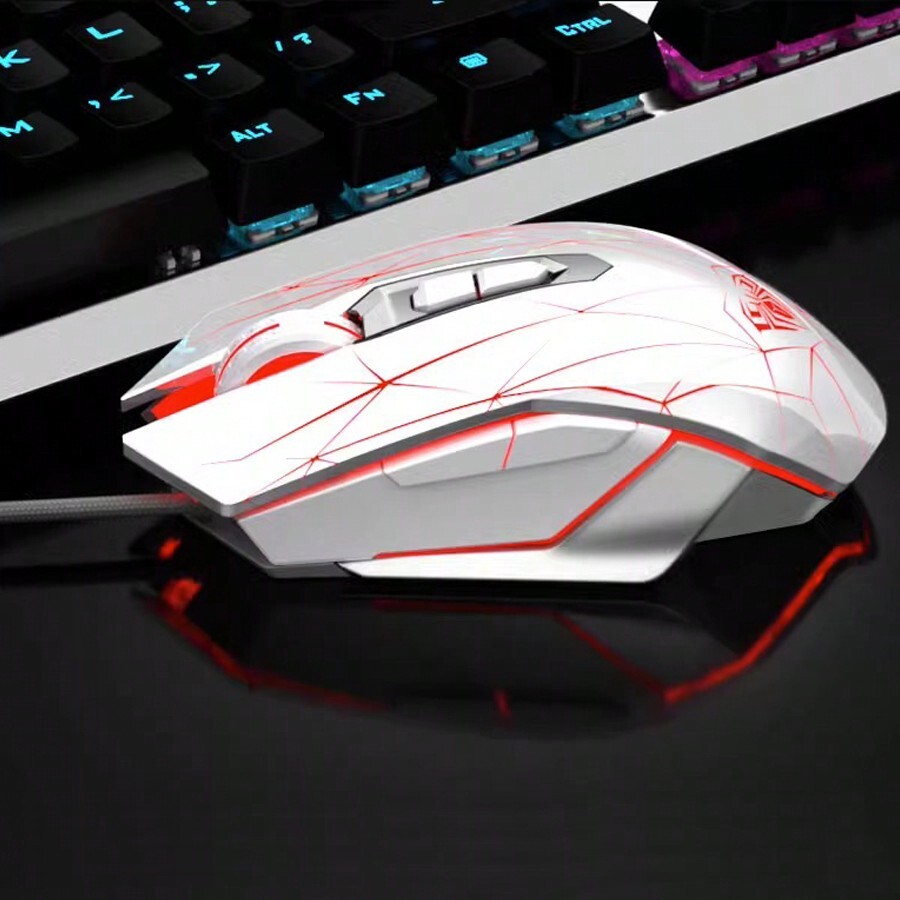 AULA wolf spider Game Mouse Wired Mouse E-Sports Chicken Macro ...