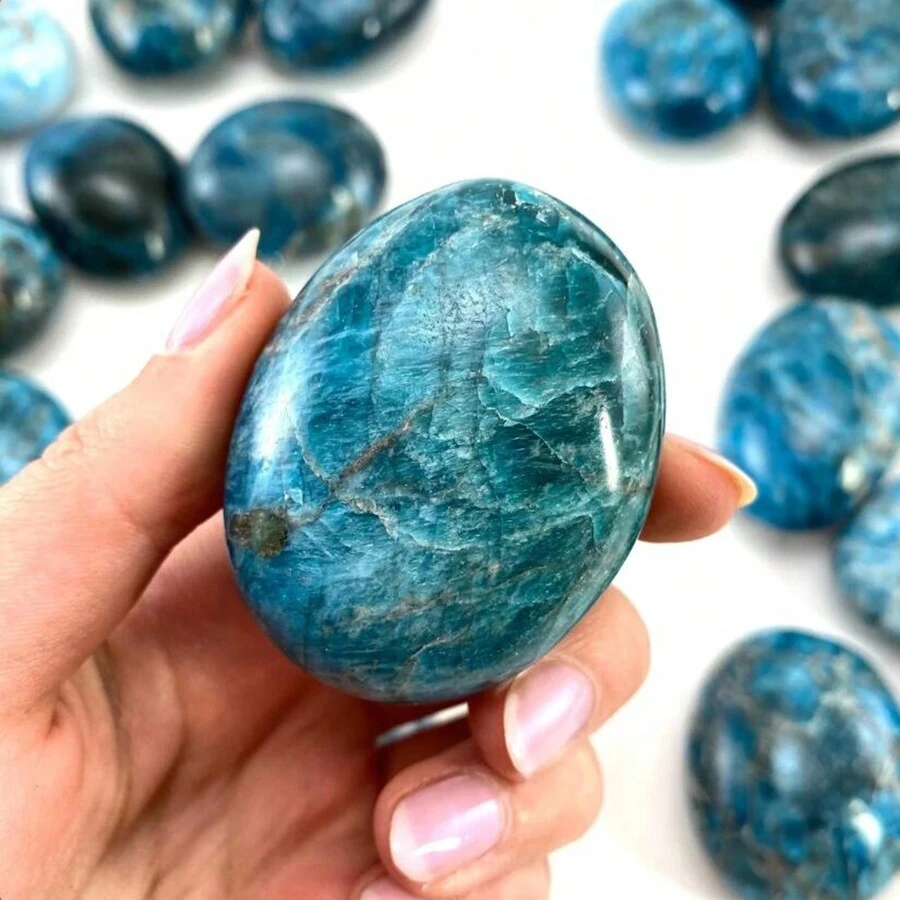 Natural Blue Phosphorous Gray Crystal Home Decoration Aquarium Stone ...