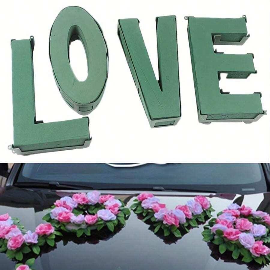 Floral Foam Blocks, Love Shaped Wet Floral Bricks With Suction Cup ...