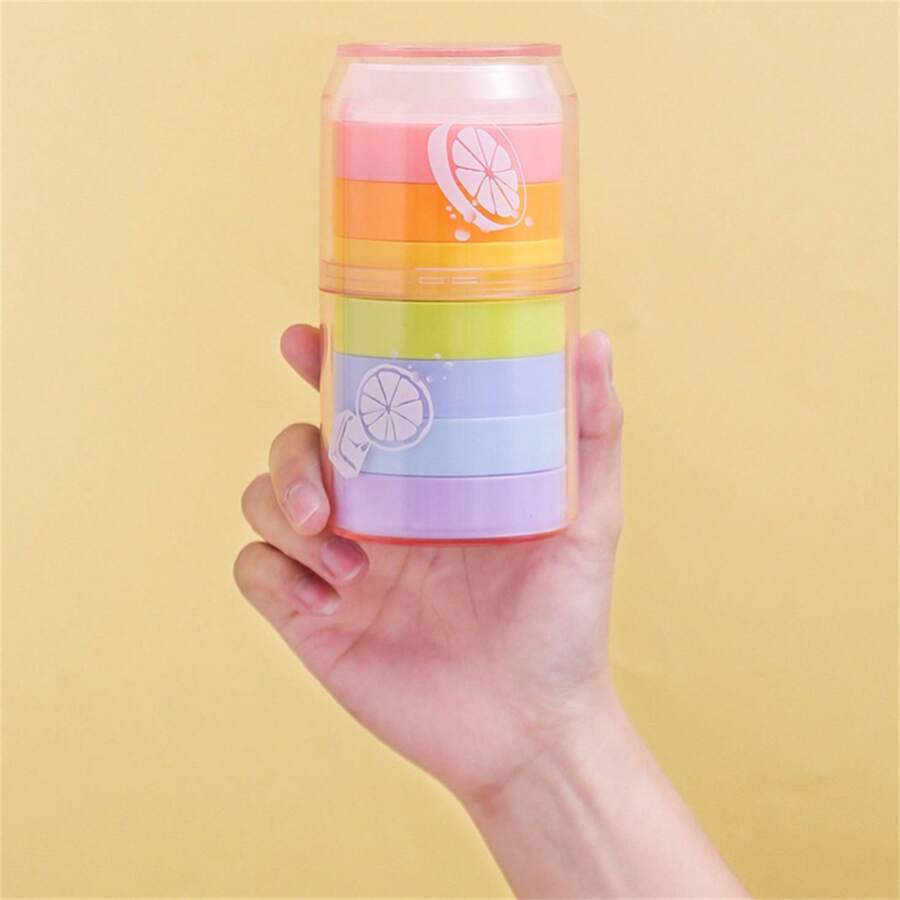 Portable 7-Day Pill Box, Weekday Labeled, Mini Travel Size Medication ...