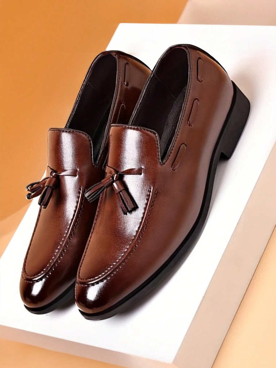 Designer Style Dress Shoes For Men Brand New Business Casual Shoes Slip ...
