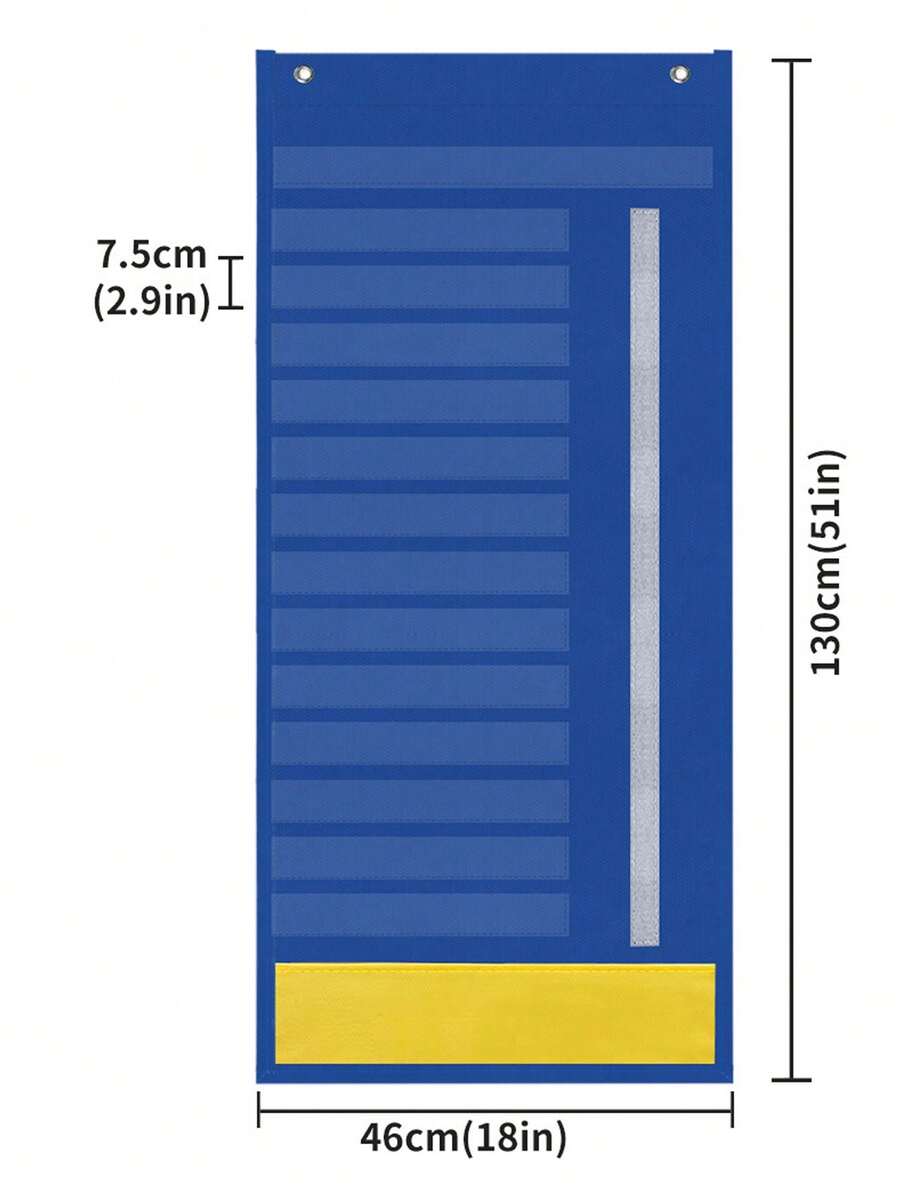 Arrow Indicating Classroom Schedule Pocket Chart (Foldable, Clear ...