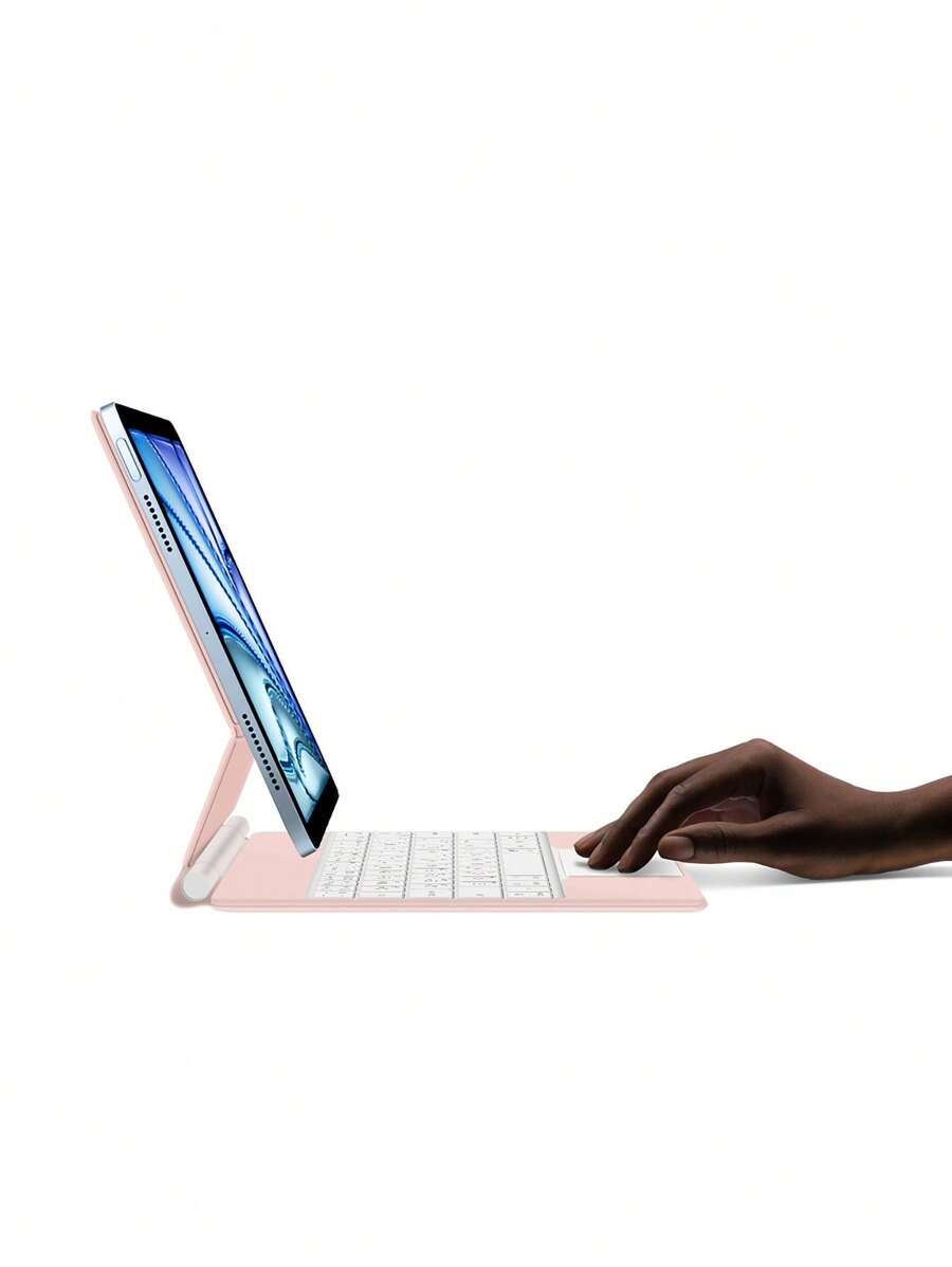 Arabic Smart Keyboard Compatible With Ipad Air 11 Inch M2 2024 Air 13 Colorful Backlight ...