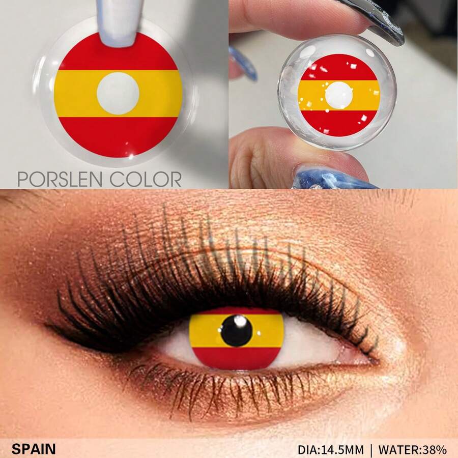 14.50mm Bigger Dazzling View Soft Contact Lenses For Exotic Series ...