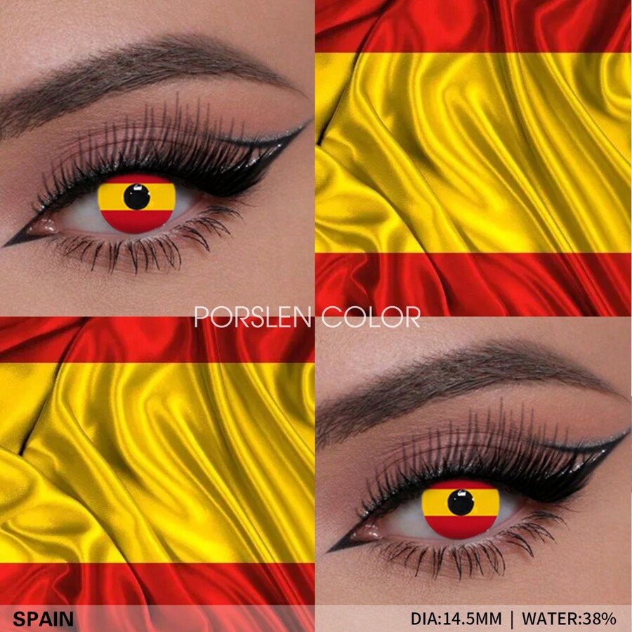 14.50mm Bigger Dazzling View Soft Contact Lenses For Exotic Series ...