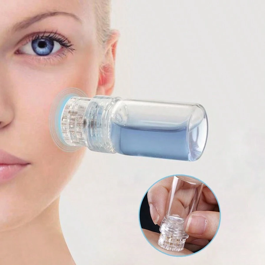 AquaStamp 20 Titanium Hydra Needle Microneedle Roller Skin Touch ...
