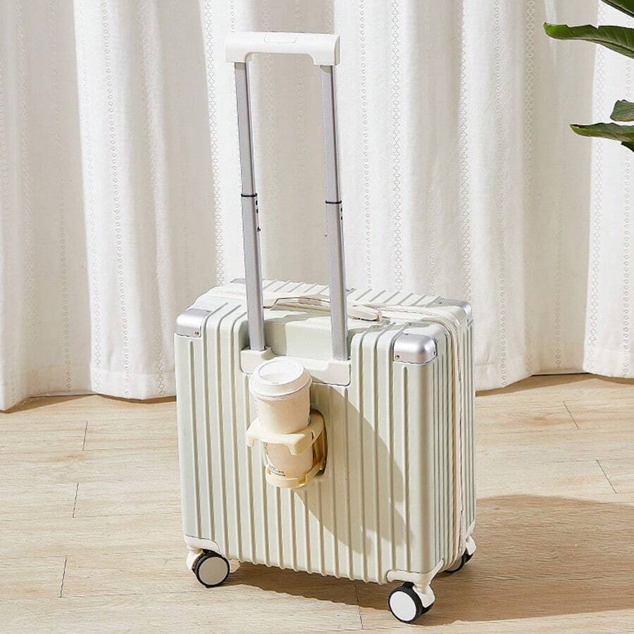 Multifunctional 20-Inch Carry-On Luggage With Password Lock, Small ...