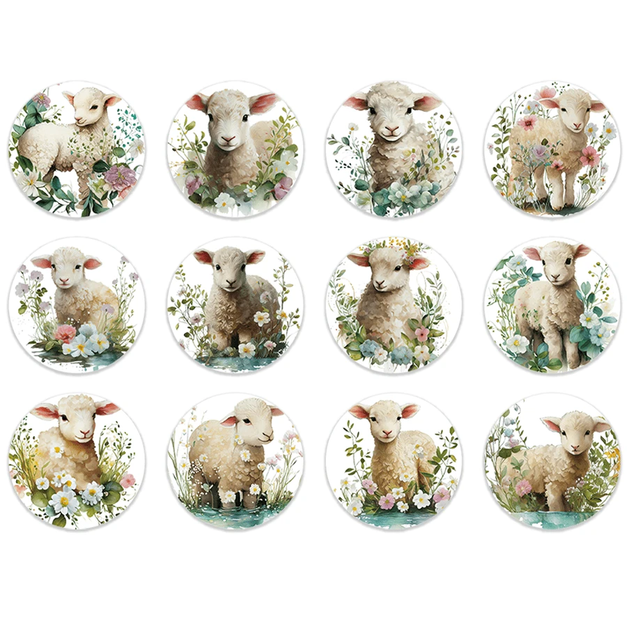 120pcs Sheep Stickers And Decals, Perfect Sheep Gifts For Both Women ...