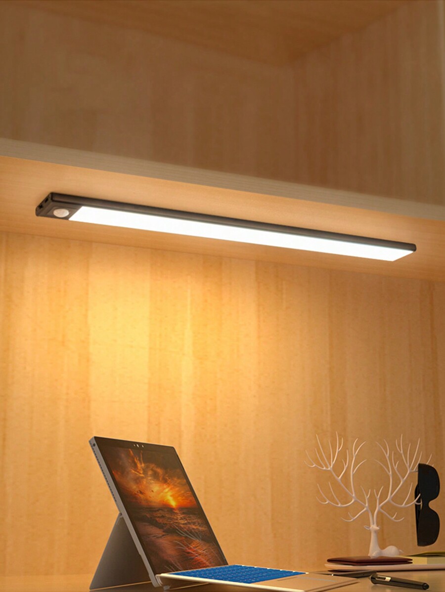 1pc Super Thin Intelligent Human Body Induction Rechargeable LED Light ...