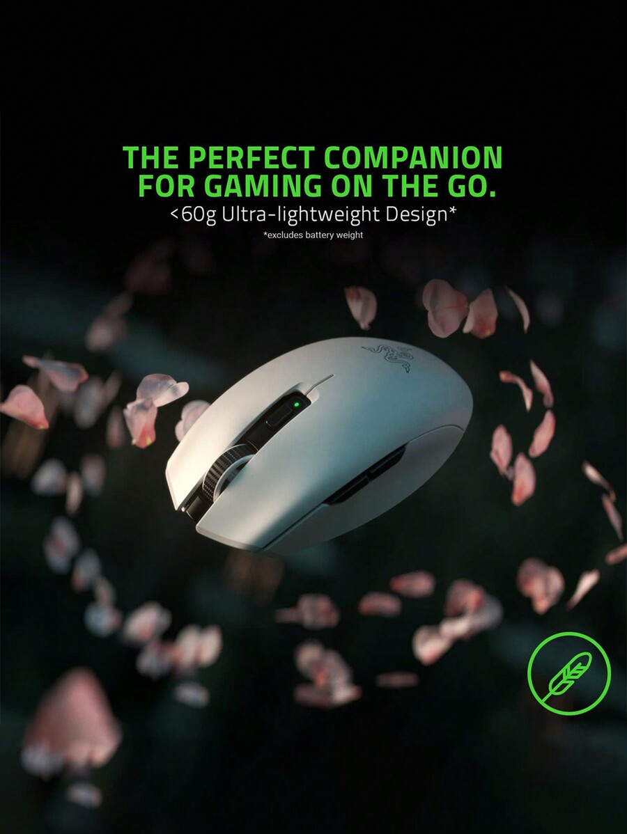 Razer Mouse De Jogo Sem Fio Razer Orochi V2 Para Dispositivos Móveis Ultra Leve 2 Modos Sem