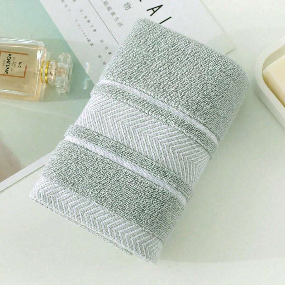 1 pieza Toalla cómoda suave y absorbente, adecuada para secar el ...