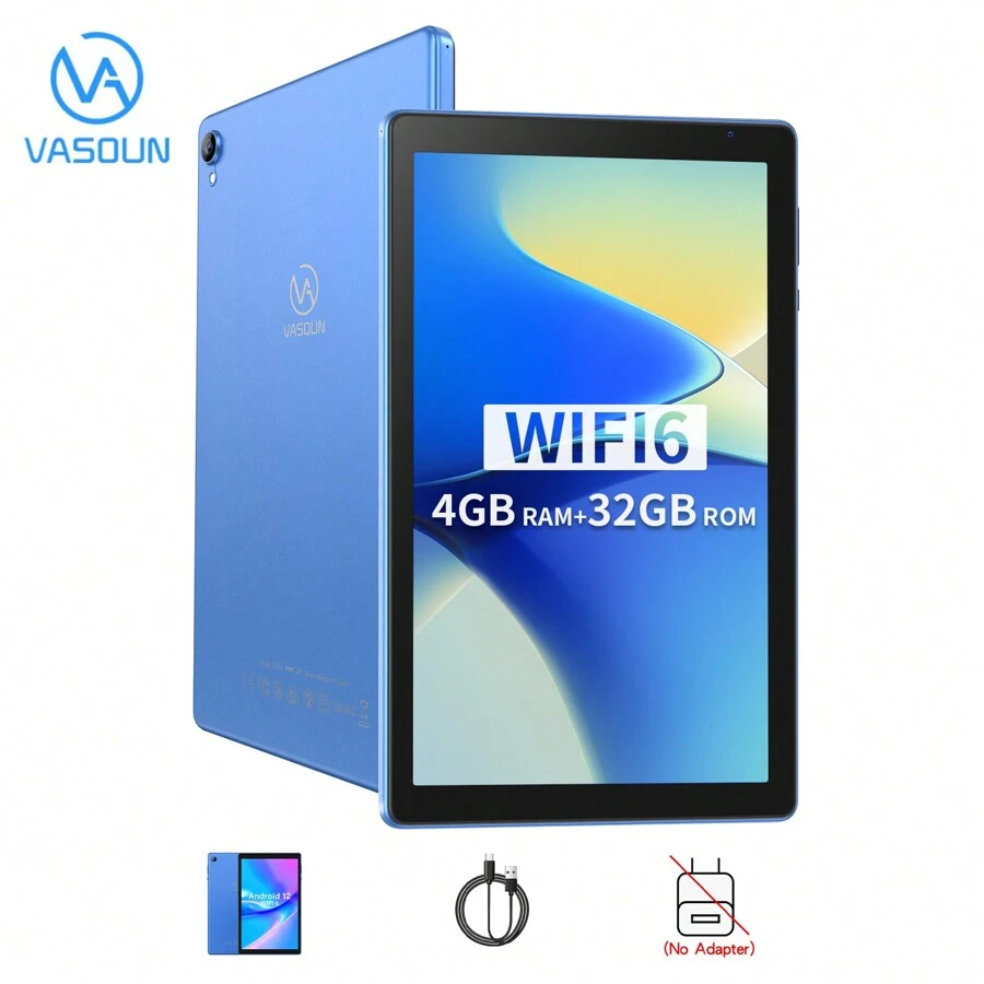 Tablet PC Android VASOUN TAB 10 Lite (4GB (2+2GB Expand) RAM/32GB Rom, 512GB Expand/10.1 ...