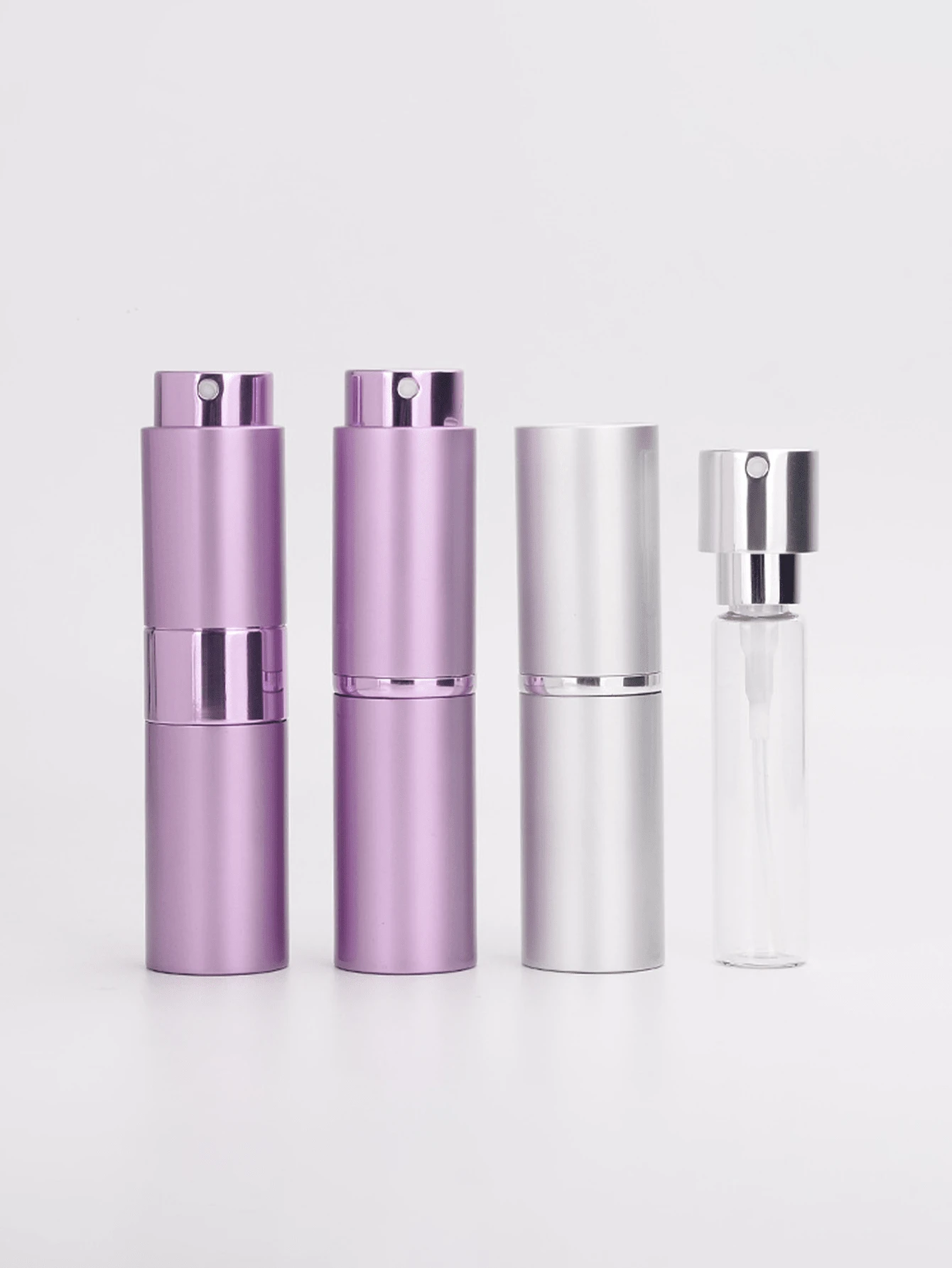 1pc-8ml Glass Perfume Transfer Bottle With Rotating Spray Head For ...