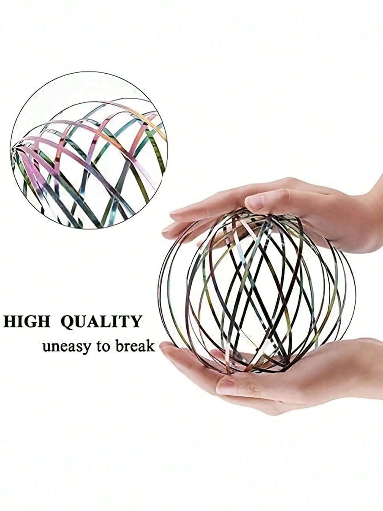 Colorful Liquid Flow Pressure Relief Magic Bracelet, DIY Bracelet ...