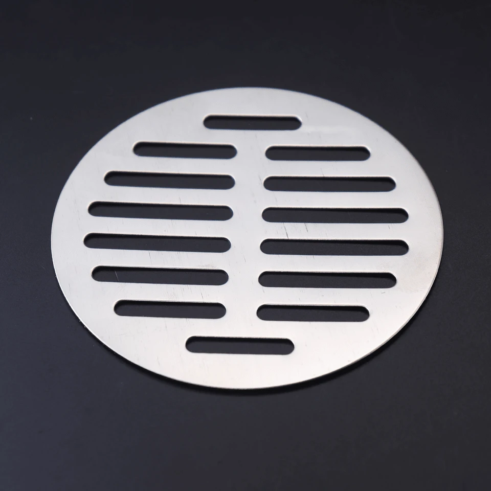 Stainless Steel Silver Round Drainage Cover, 6, 8, 9, 10cm Diameter ...