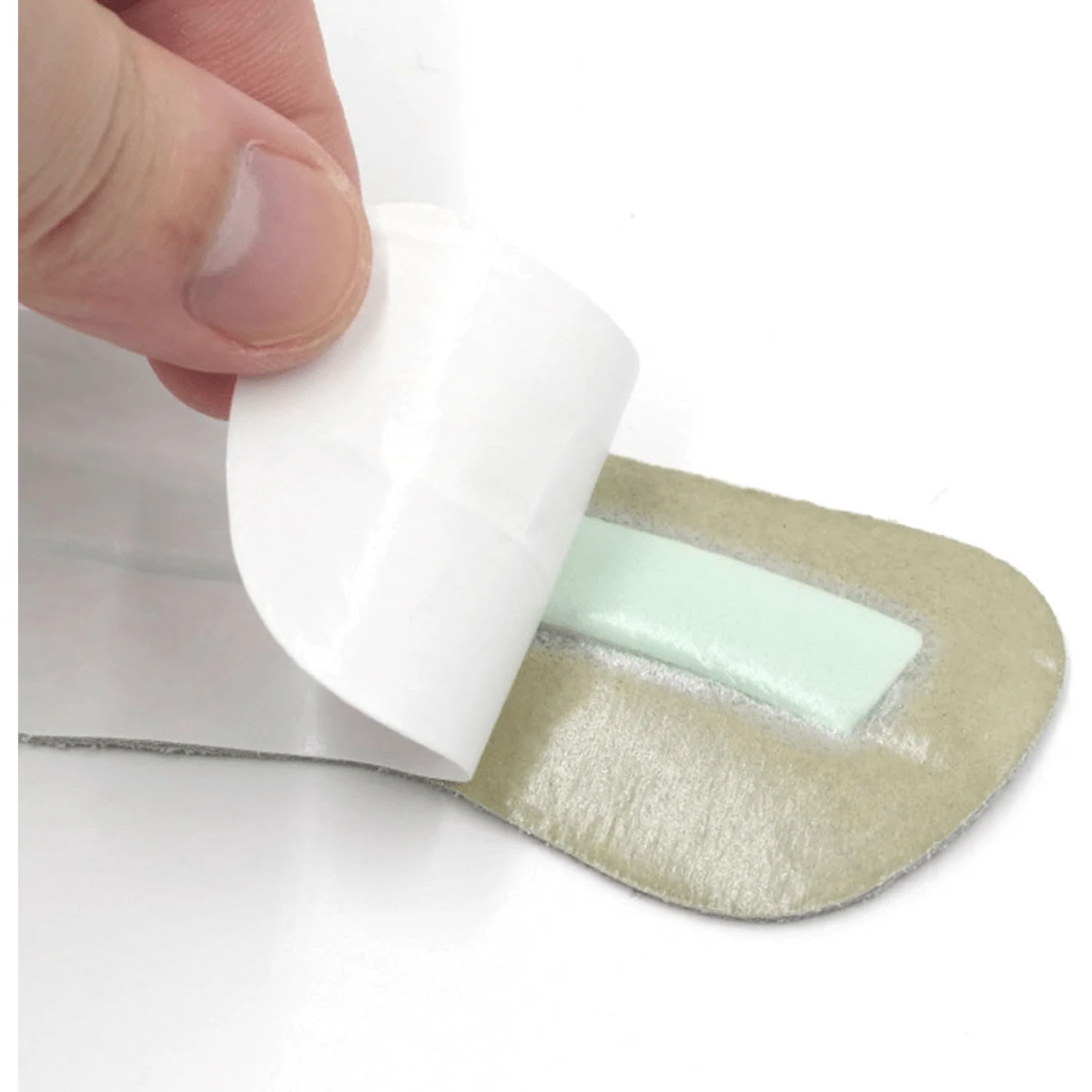 8 Pairs Of Ultra Soft Leather Heel Clips With Heel Cushioning Inserted ...