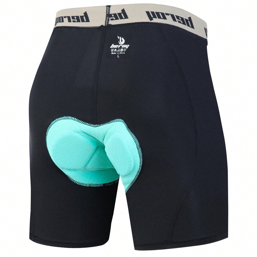 BEROY Men's Cycling Underwear 4D Padded Bike Shorts Gel Padding Breathable Mountain Biking ...