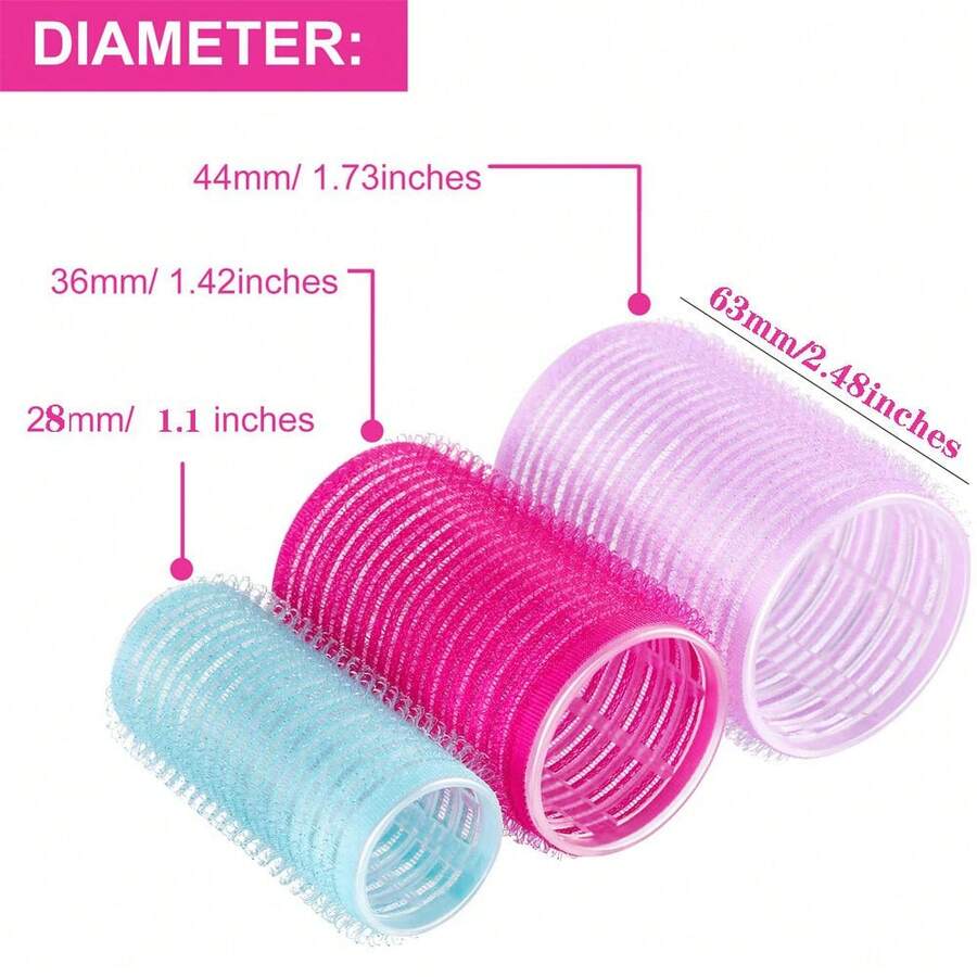 Factory Direct, Hook And Loop Hair Rollers Air Bangs Curlers Magic Hair ...