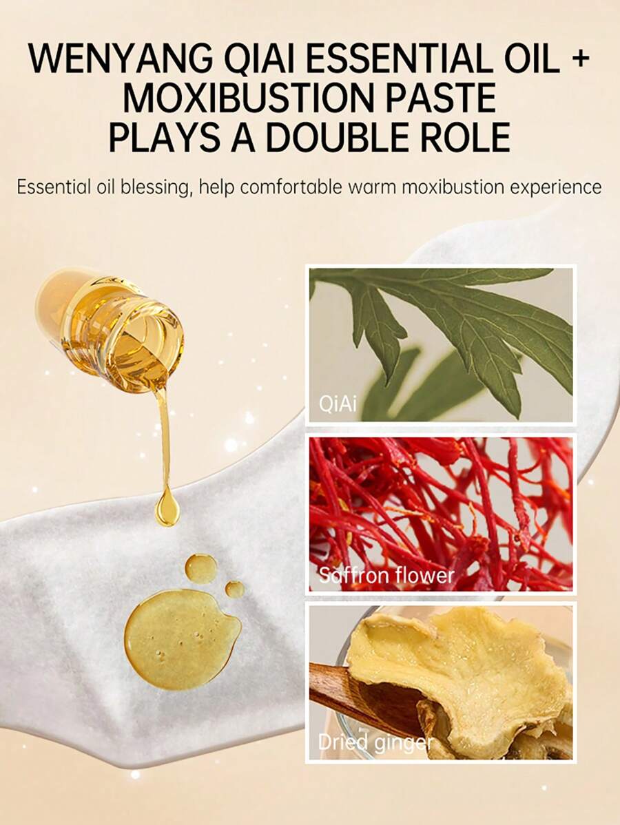 1 Box Of 6pcs Neck Warmer Patches, Infused With Essential Oils, TCM ...