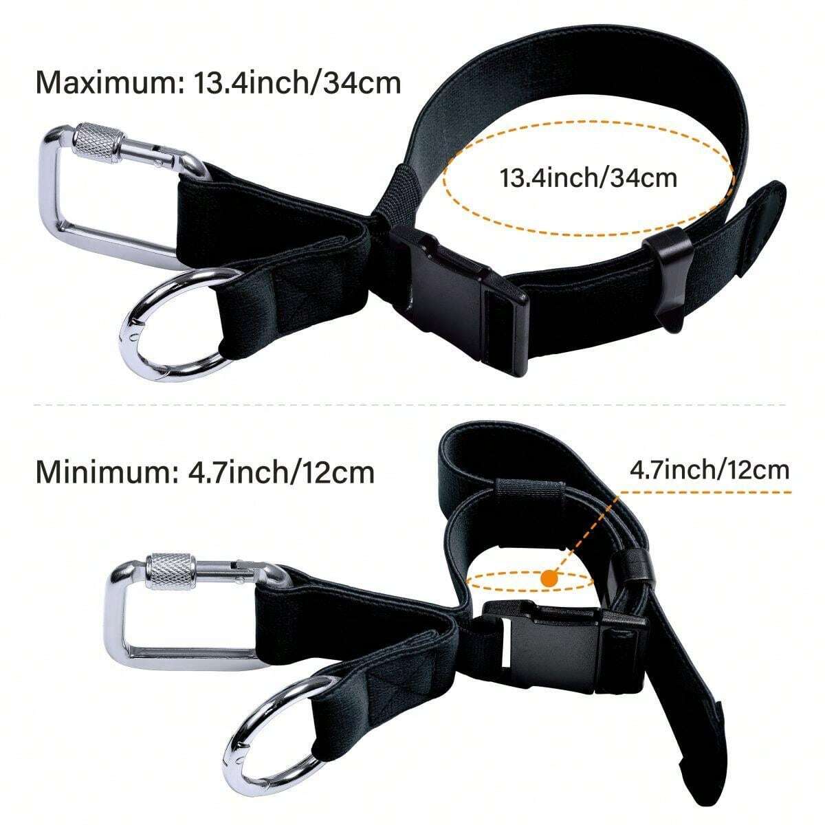 Add A Bag Luggage Strap Heavy Duty Adjustable Suitcase Belt Attachment ...