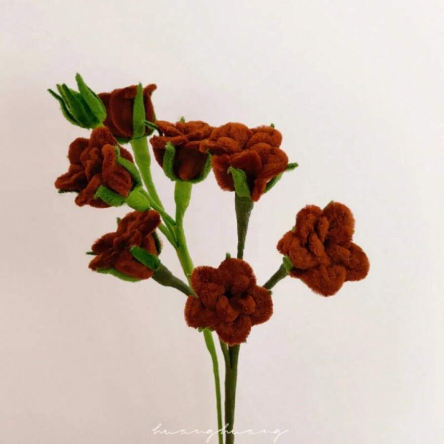 500pcs Ultra Dense Brown Series Pipe Cleaners Light Dark Coffee ...