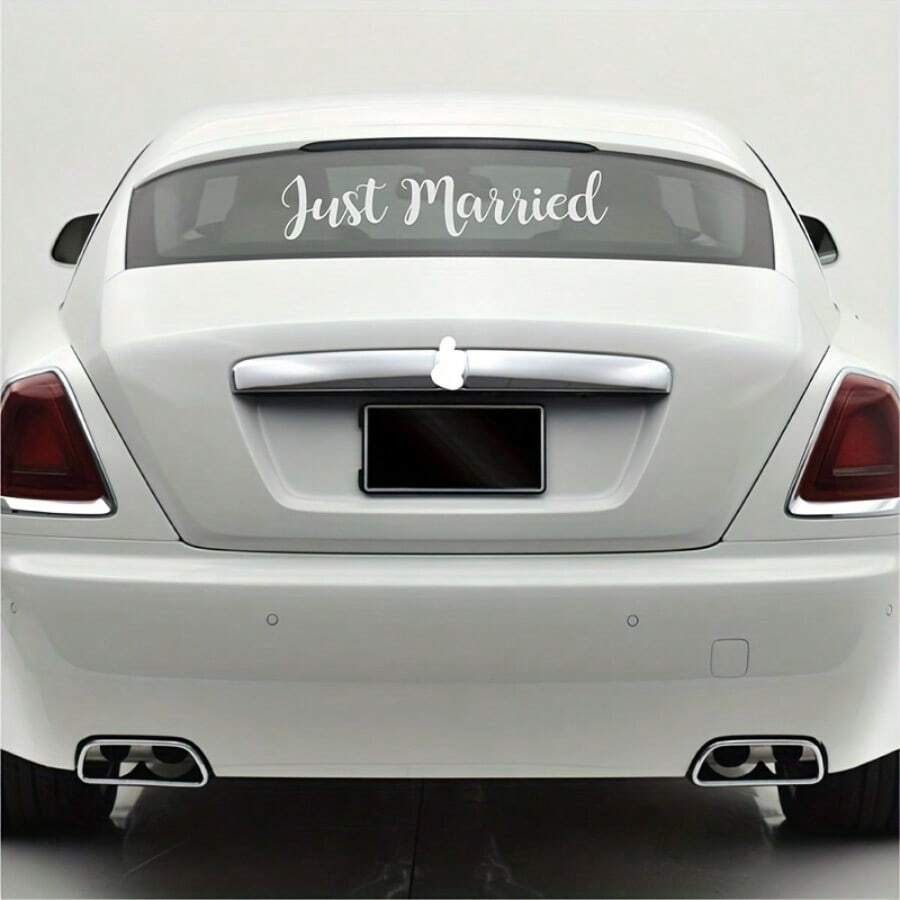 Just Married! Make Your Wedding Day Special With Our Wedding Car ...