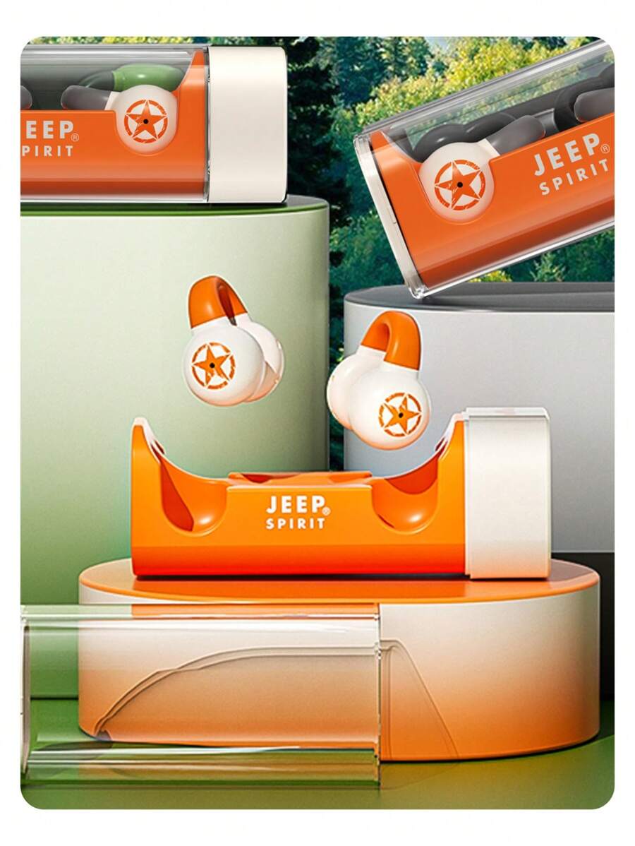 Jeep JPS EC002 TWS Earphones Earclip Design Touch Control HD Call With ...