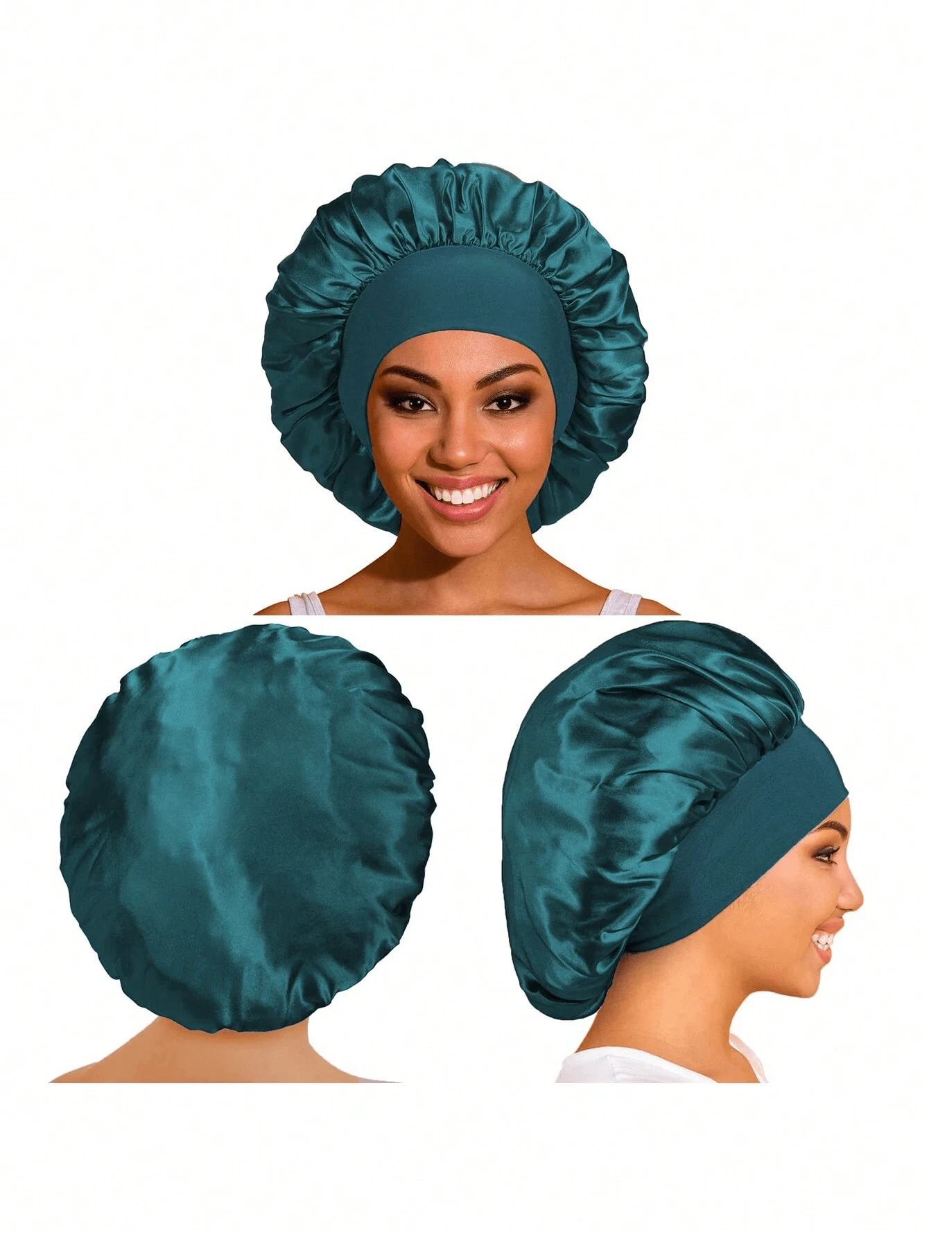 Satin Bonnet Silk Bonnet Hair Bonnet Jumbo Size For Sleeping Satin ...