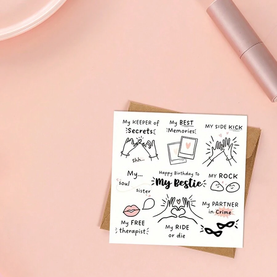 Bestie Birthday Card - Birthday Card For Best Friend - Birthday Card ...