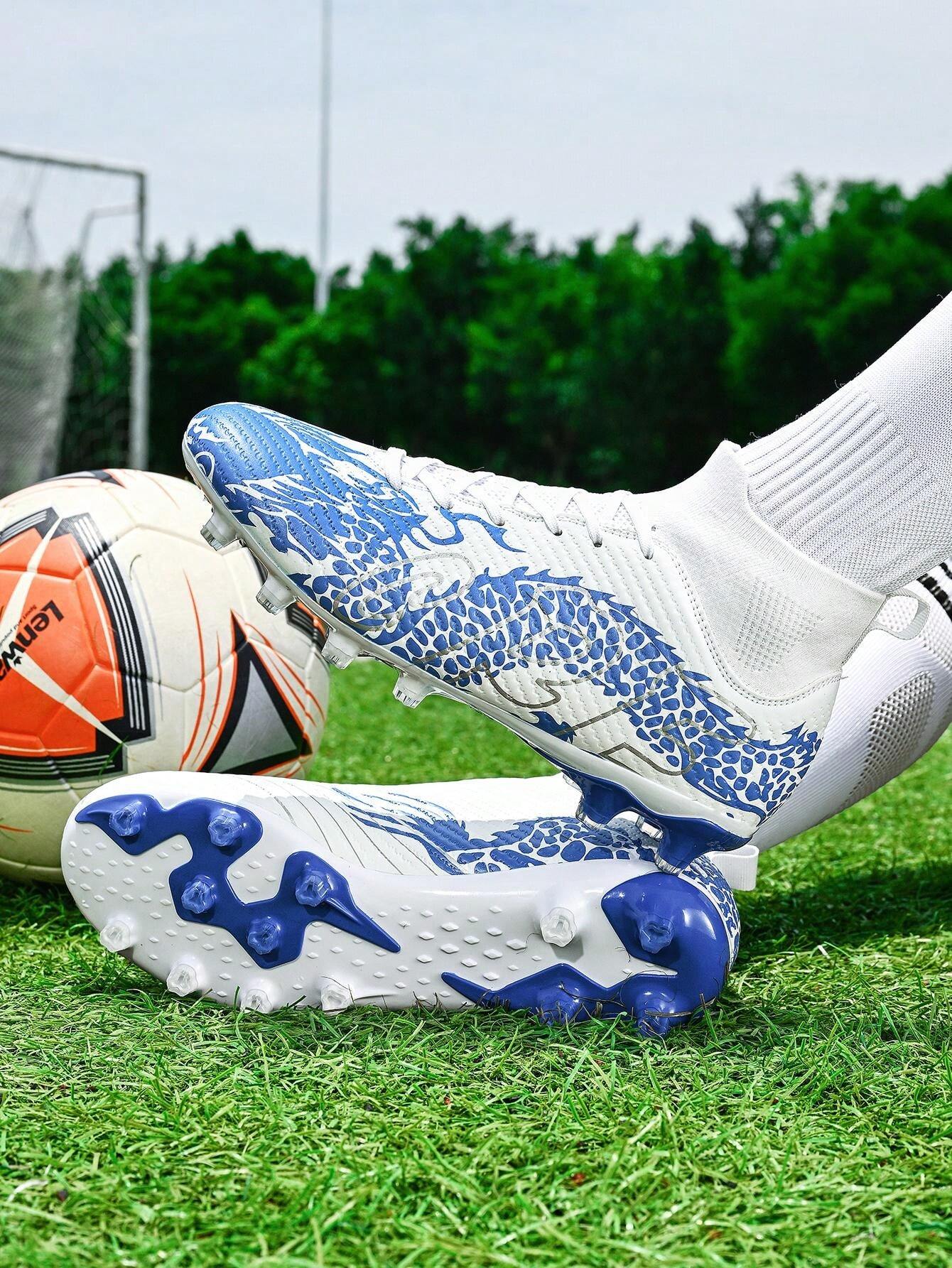 Teenage Soccer Cleats, Boys Football Training Shoes For Middle ...