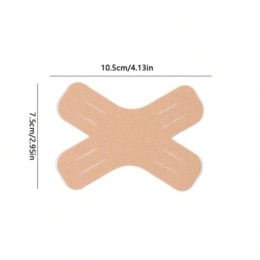 2pcs X-Shaped Muscle Patch For Basketball And Fitness, Supporting Thigh ...