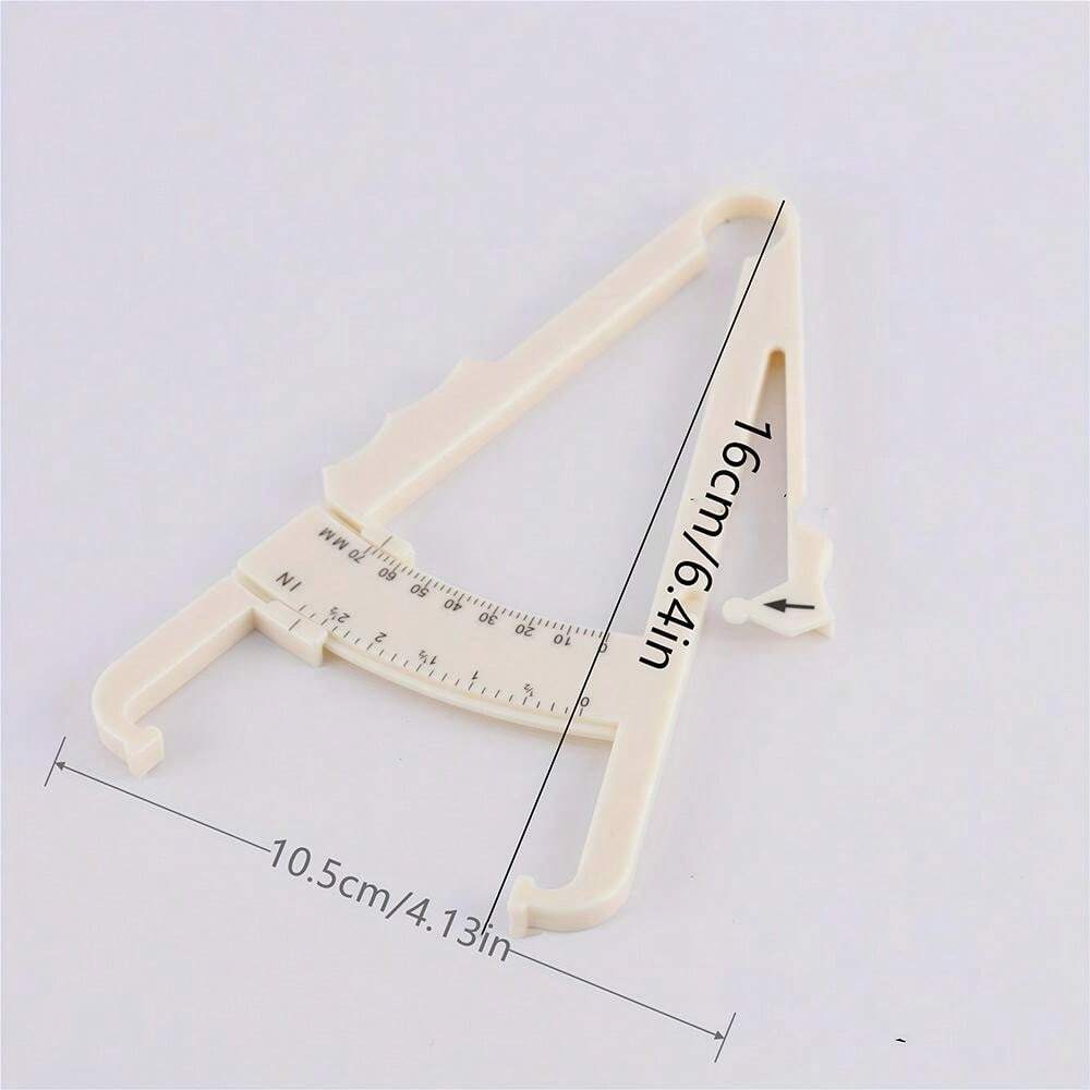 Accurately Measure Your Body Fat Percentage With This 1pc Body Fat Caliper And Measurement Chart ...